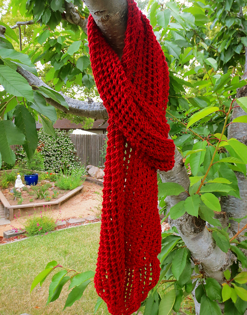 Designer Spotlight: Trapeze Net Scarf by Elen Brandt – Design Team Blog