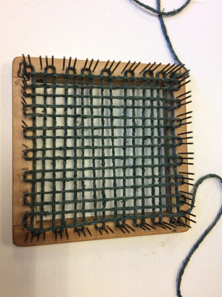 Weaving on a Pin-loom – Design Team Blog